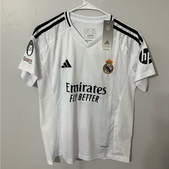adidas | Shirts & Tops | Real Madrid Kids Set Mbappe 224 Jersey And ...
